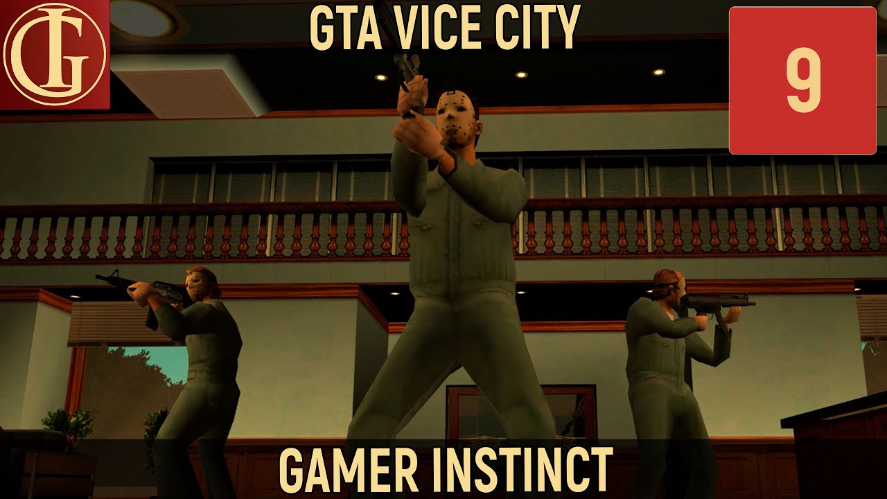 ПРОХОЖДЕНИЕ GTA VICE CITY   ЧАСТЬ 9 - ОГРАБЛЕНИЕ БАНКА