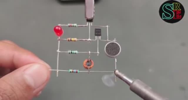 Делаем датчик звука на транзисторах BC547 своими руками