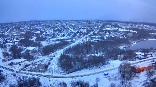 Пролет на квадрокоптере SJRS F7 PRO.mp4