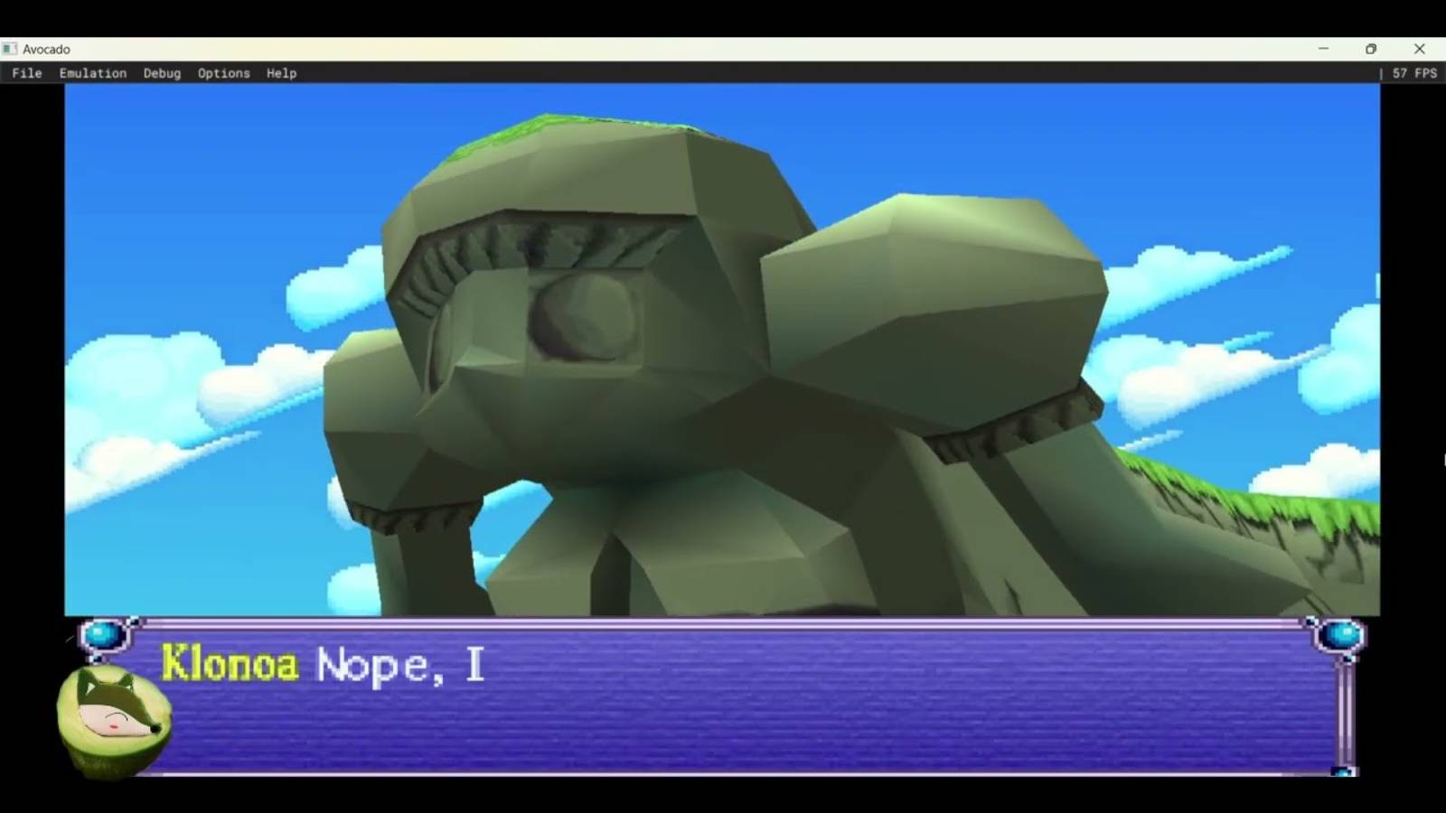 Решил немного поиграть в Klonoa: Door to Phantomile на эмуляторе avocado