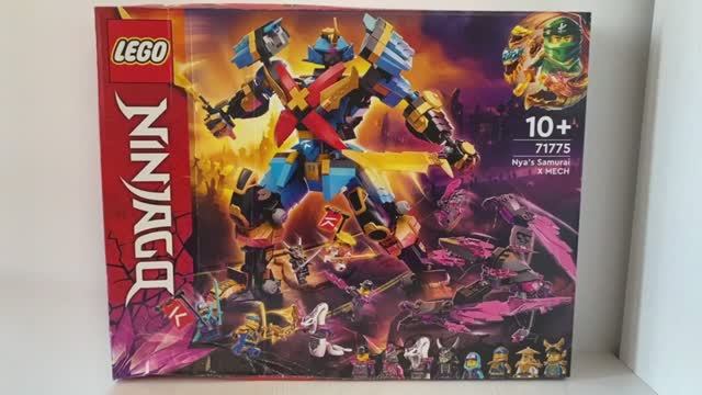 ОБЗОР ЛЕГО НИНДЗЯГО 71775 Робот Нии Самурай Икс LEGO NINJAGO Nya's Samurai X MECH