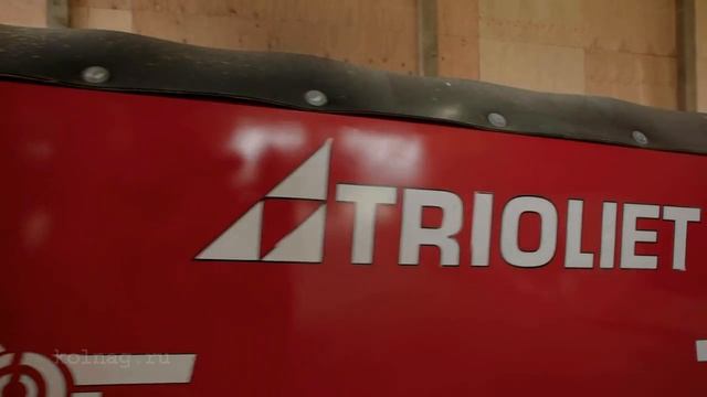 Стационарный измельчитель - смеситель кормов Колнаг для молочной фермы КРС