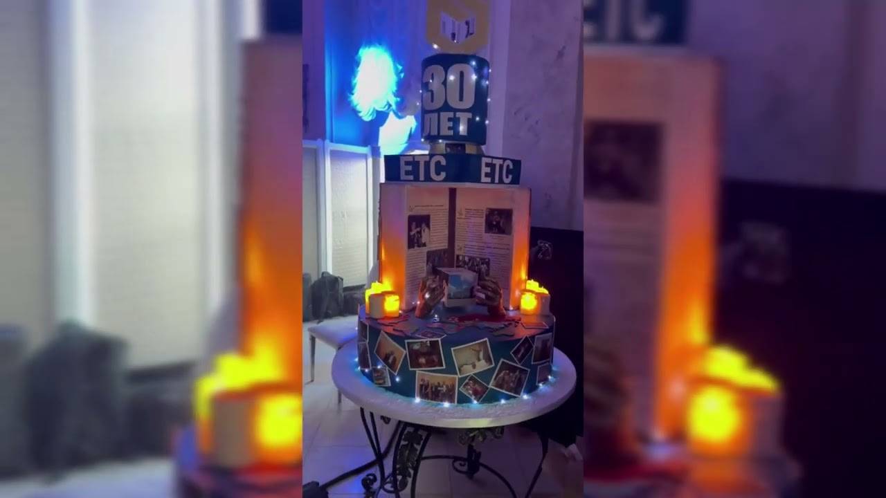 Шоу-торт для компании "ЕТС" | Арт-кондитерская С. Магаева