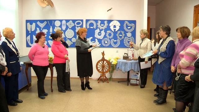 Кружевоплетение. 6.10.2013 Закрытие выставки