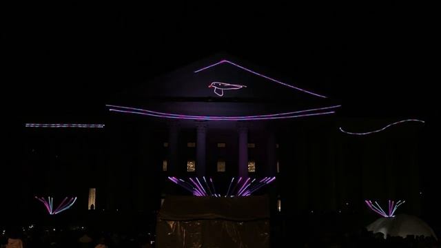 laser mapping. День города г.Сочи