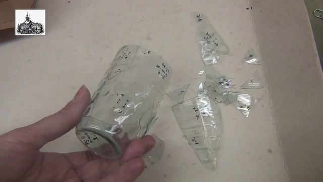 Стеклянный стакан из средневекового Азака