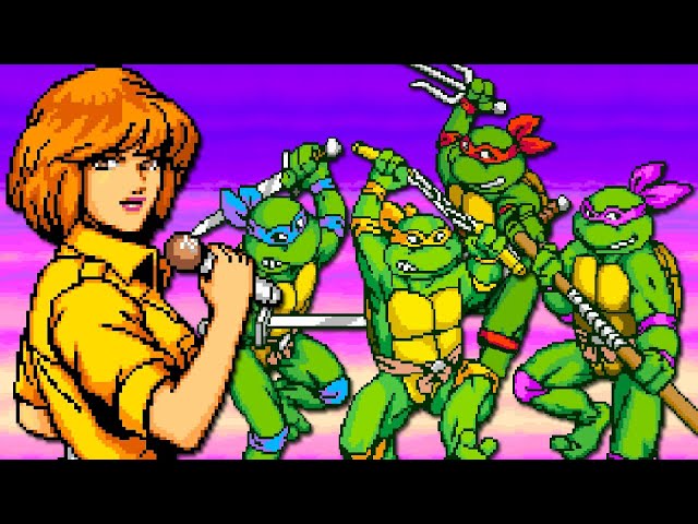 Turtles in Time (SNES) Все боссы без урона.