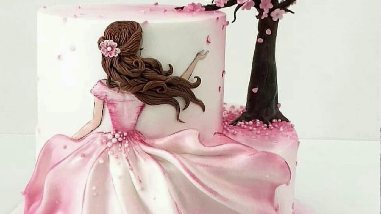 ТОРТ НА ДЕНЬ РОЖДЕНИЯ С ТВОРОЖНЫМ КРЕМОМ.