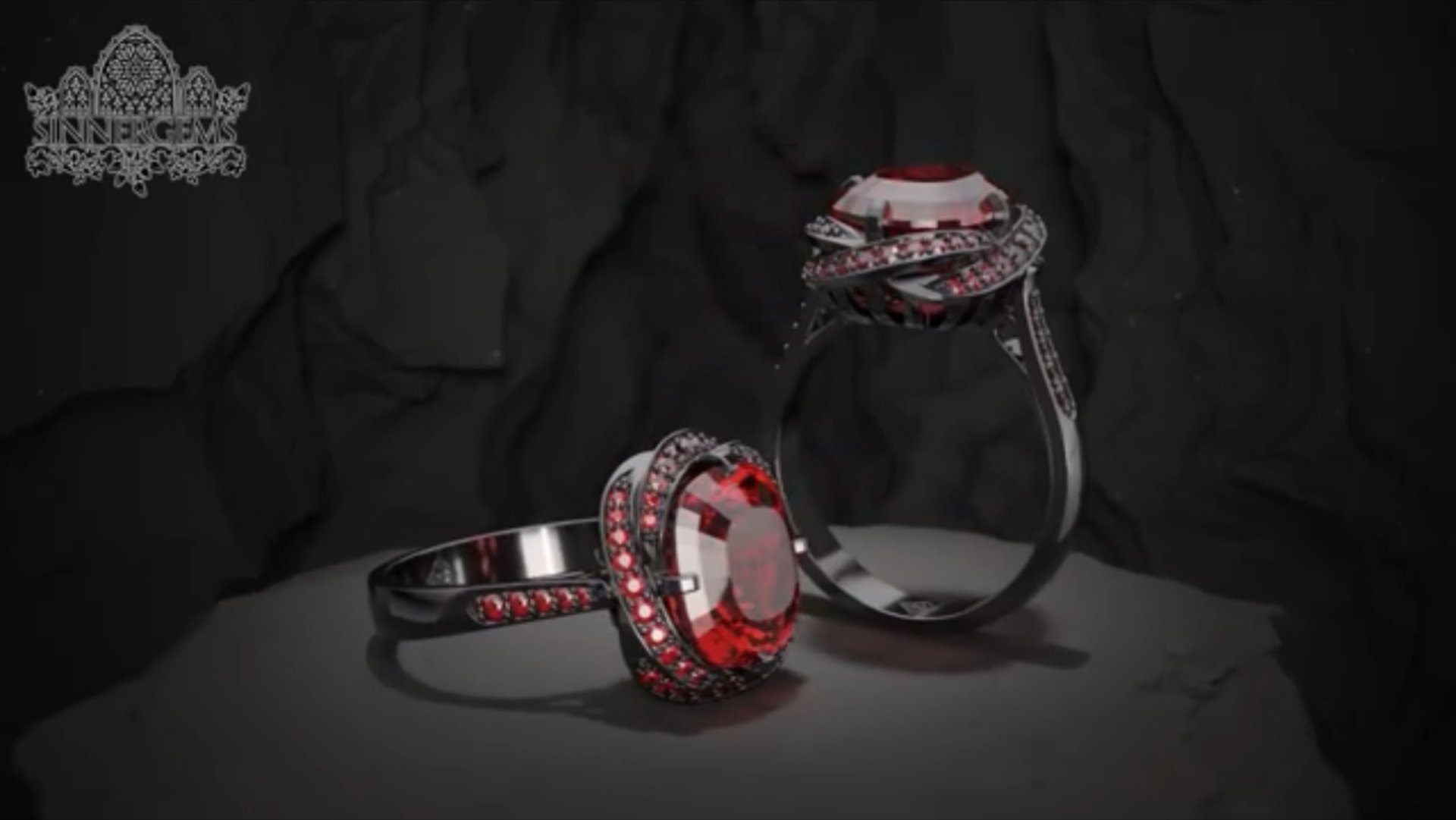 3D модели колец.