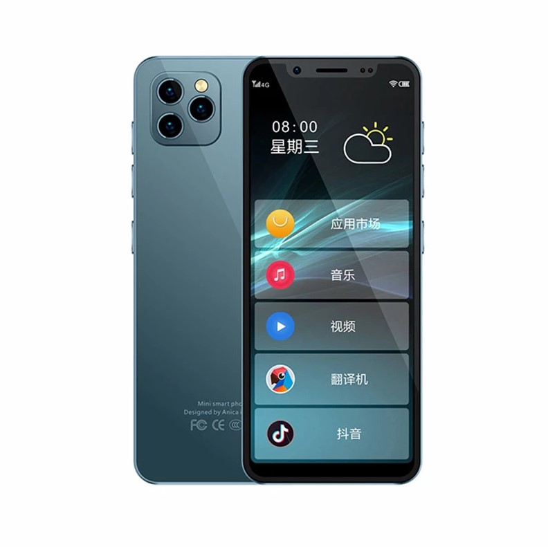 Ультратонкий мини-смартфон, K-Touch M17, ОЗУ 3 ГБ, ПЗУ 32 ГБ, 8 МП.