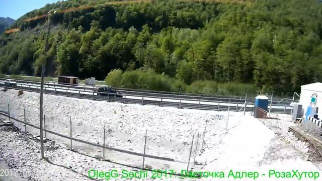 Сочи 2017: Ласточка Адлер - Роза Хутор (съемка на экшн-камеру)