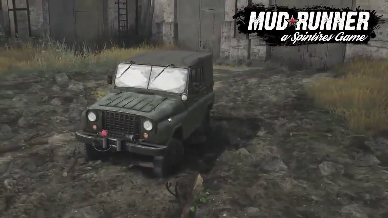 Spintires: MudRunner трейлер шестой Уаз 469