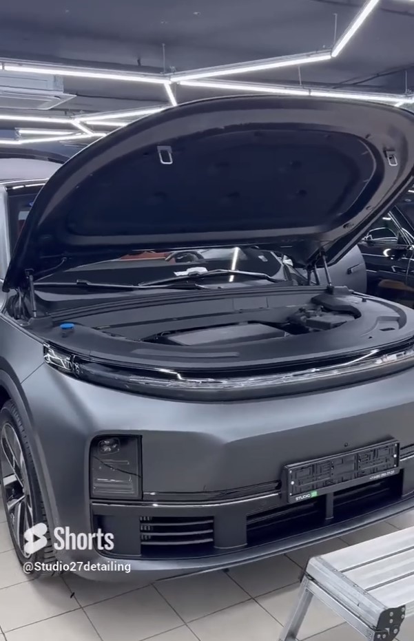 Lixiang L7 Ultra ✅Оклейка полиуретаном STEK ✅Впайка SIM ✅Шумка арок #детейлинг #lixiang #lixiangl7