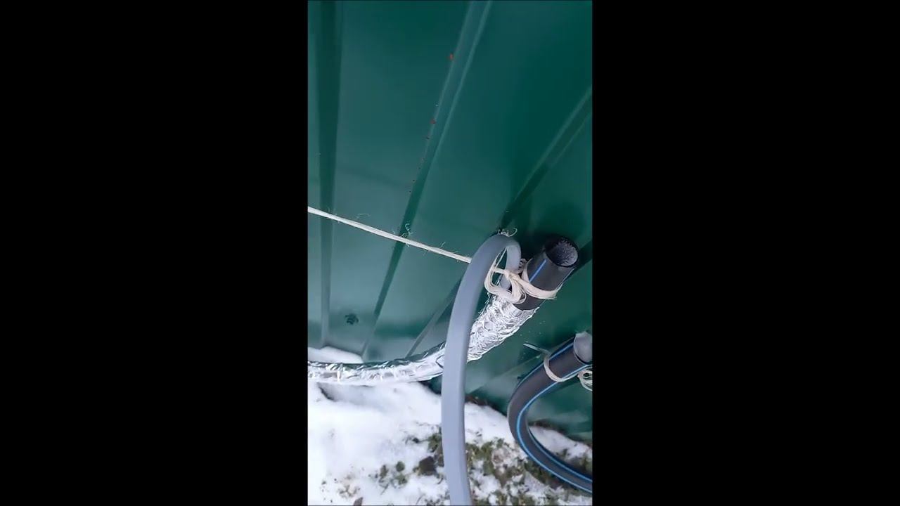 Cаморегулирующийся греющий кабель на трубу пнд без утепления, часть 1.