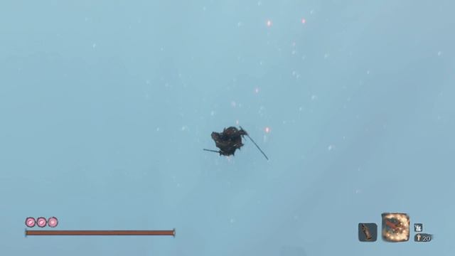 Скип к обезьянам в Sekiro (Monkey skip). Версия через воздушное плавание.