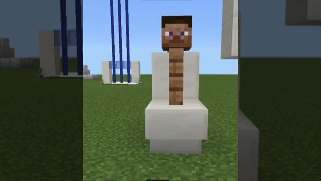 Скибиди туалеты в Minecraft.
