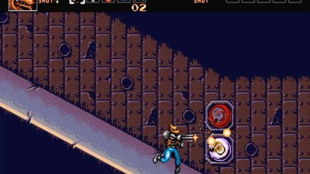 Прохождение!_Легендарной CONTRA HARD CORPS!!!#3