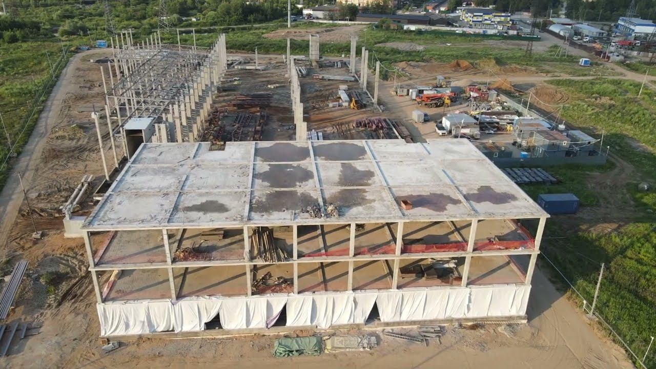 Нахабино - Строительство ПСК - Июль 2024