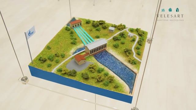 Изготовление 51 мини промышленных макетов для Газпрома | Макетная мастерская «VELESART»