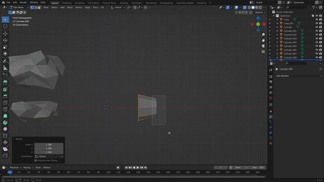 3 Modeling The Rocks And The Tree Logs