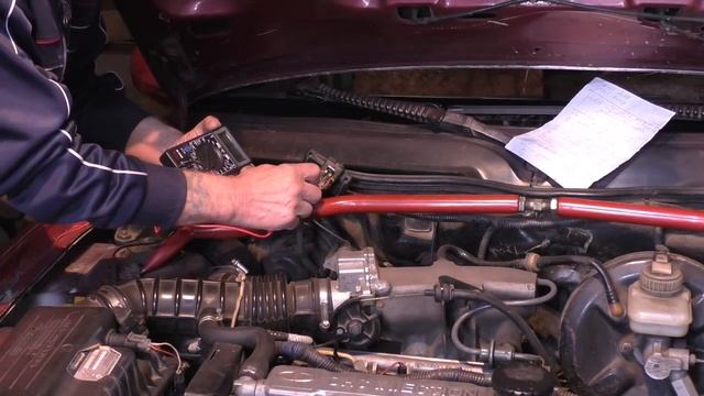 Проверка датчика ДАД. - Daewoo Nexia..mp4