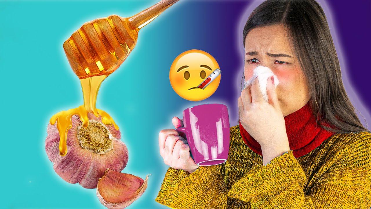 Топ 10 Лучших Домашних Средств против Простуды, Насморка и Кашля.