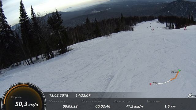 п. Шерегеш, сектор "Е".