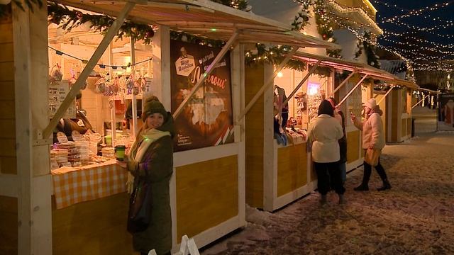 Новогодние гулянья в Смоленске