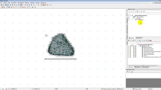объемы в кредо 5 простой способ и сравнение civil 2018 и Pythagoras.wmv
