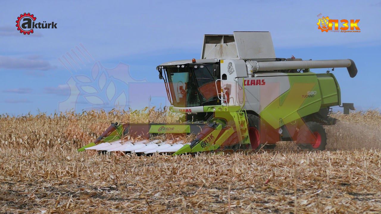 Кукурузная жатка N1 в мире Aktürk Makina