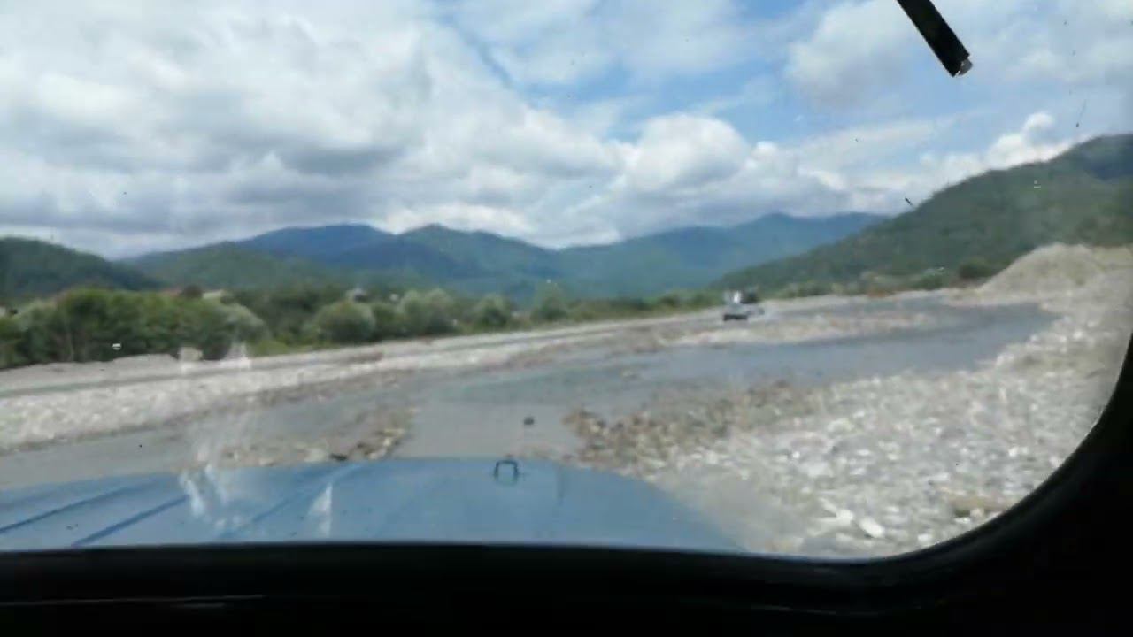 Экстрим на джипах по реке Шахе, 19.07.2023