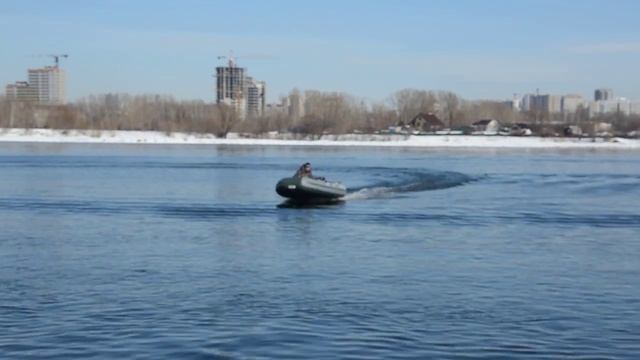 Лодка AZIMUT vector 320 + 9.8 л.с.mp4