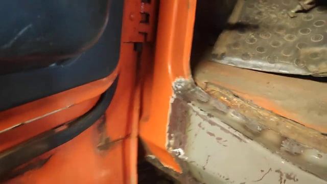 замена порога кабины КамАЗ евро 2.mp4