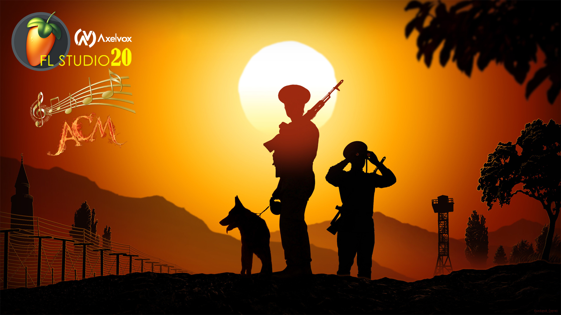 Зелёная фуражка (минусовка) - автор Сергей Артамонов (FL Studio 20)