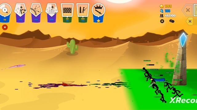Играю в Stik War 3. Но эра мечников?.