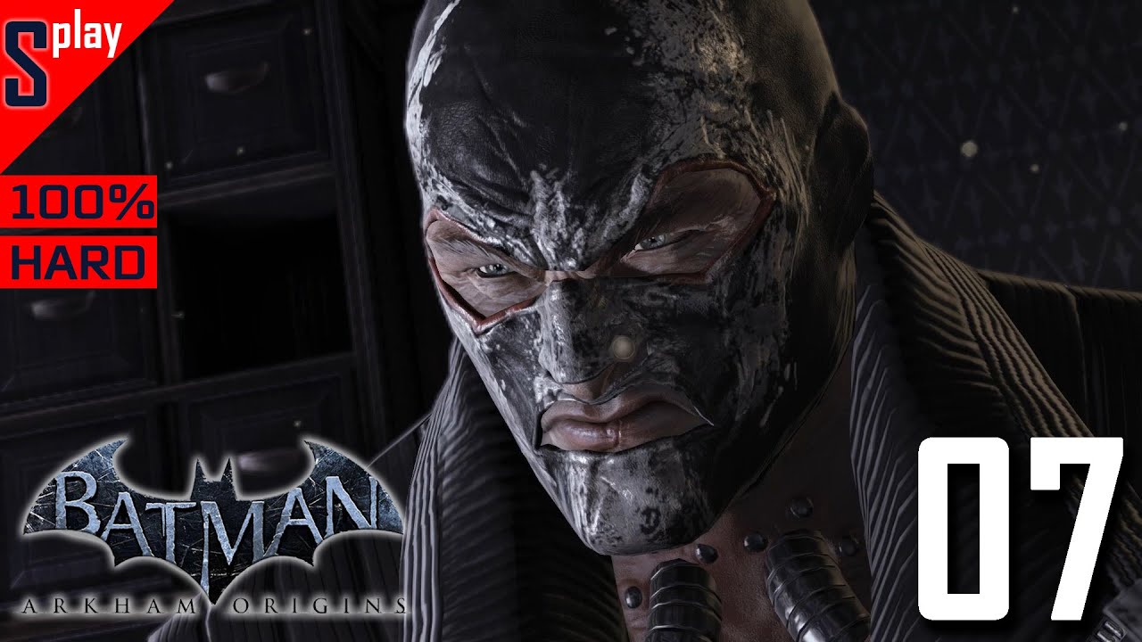 Batman Arkham Origins на 100% (HARD)- [07] - Сюжет. Часть 7 (s-play, splay)