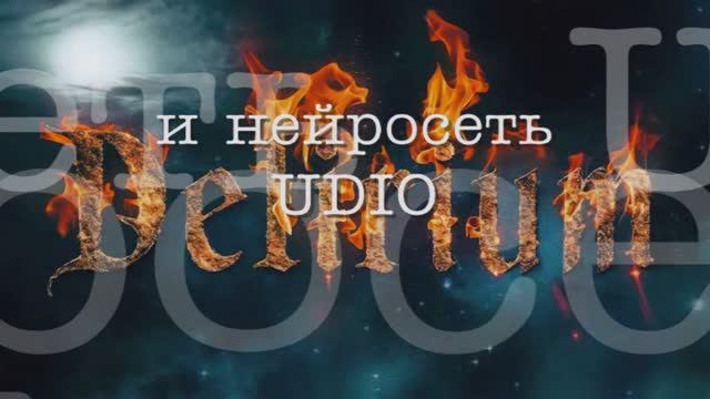 Delirium  2.0 и нейросеть UDIO  "От искорки до пепла"