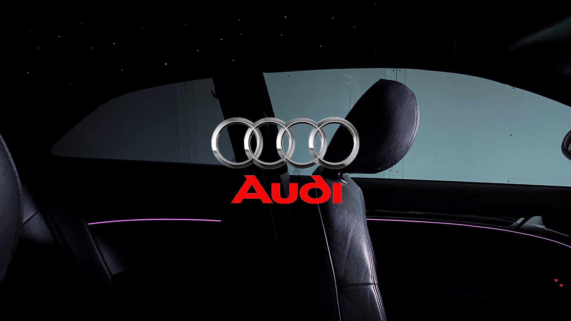 ПОТОЛОК Rolls-Royce "ЗВЕЗДНОЕ НЕБО" В AUDI A5.