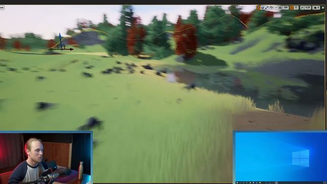 Смешиваем и раскрашиваем стилизованную траву в Unreal Engine 4 (подойдет и для 5) [Автоперевод]