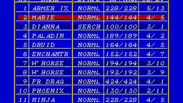 Dark Wizard (Mega-CD) полное прохождение (Armer IX, часть 4 из 6)