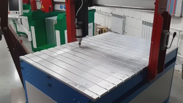 Фрезерный станок ТМ06 1209-Z400. Окончательные штрихи и отправка заказчику.