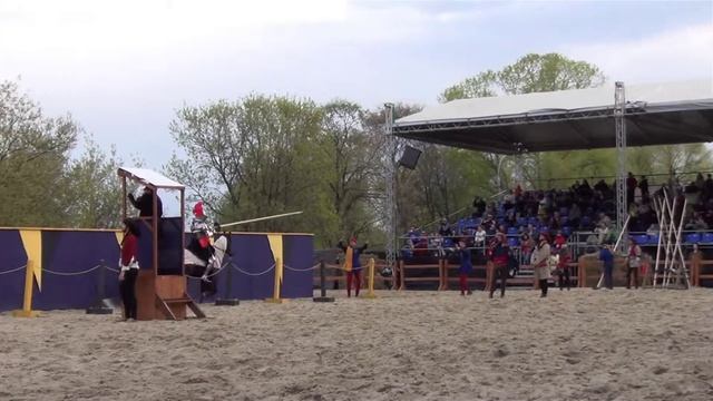 20160501 Турнир Святого Георгия 2016. Третий раунд. Джостинг (сшибки на копьях)