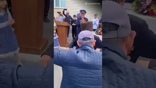 Столетний ветеран Ибрагим-Паша Садыков станцевал лезгинку  #ДеньПобеды