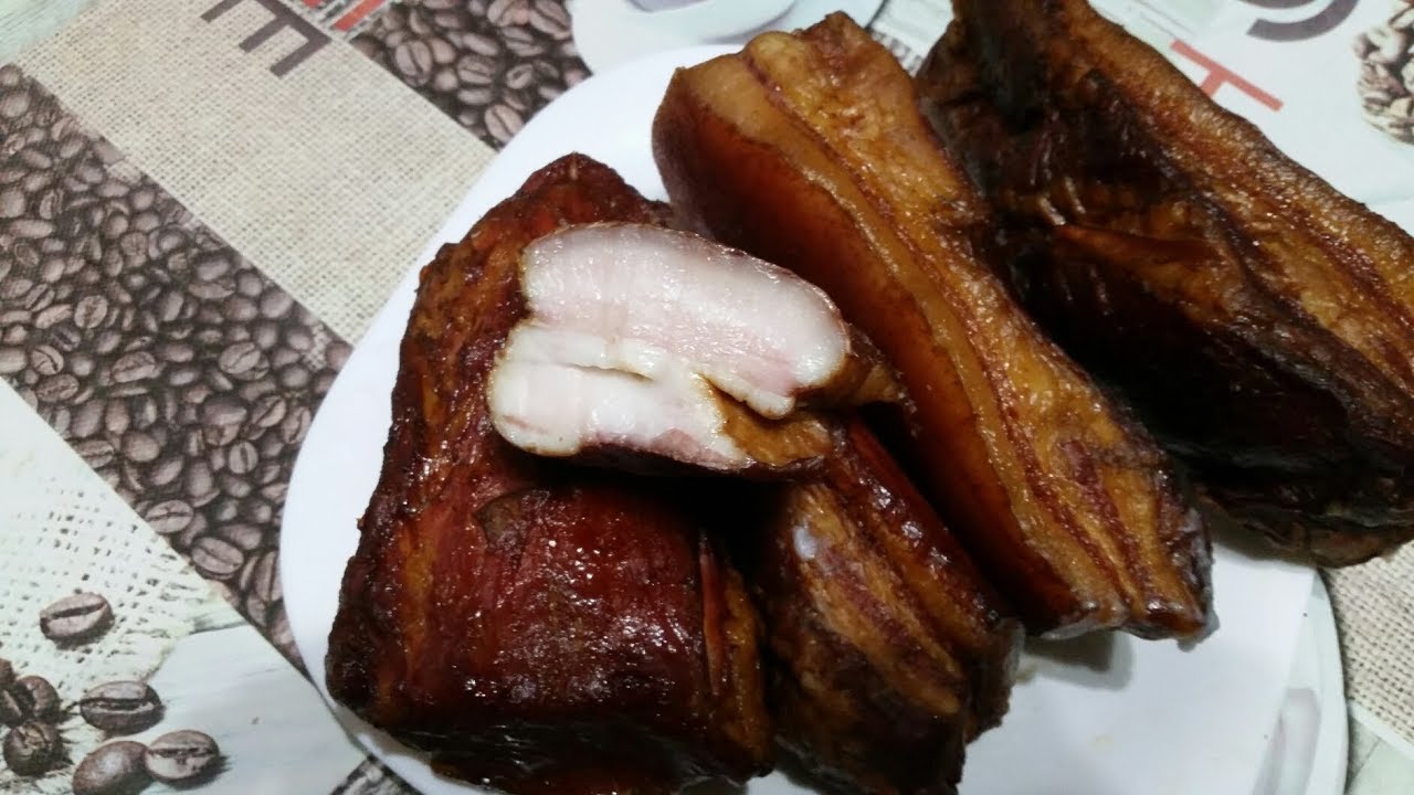 Грудинка в коптильне на мангале - язык проглотишь. От канала Мы из Краснодара