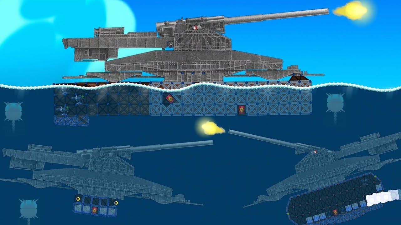 СУПЕРПУШКА ДОРА НА ВОДЕ И ПОД ВОДОЙ В FORTS!!! #203