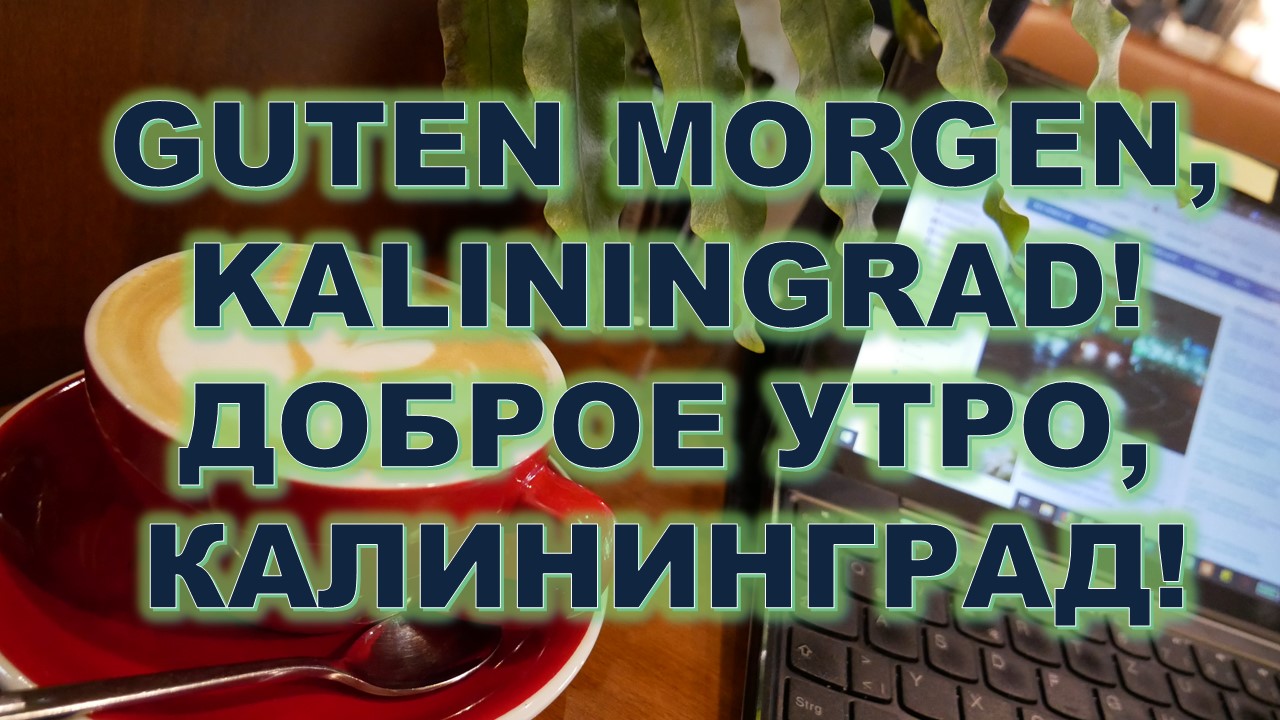 Guten Morgen, Kaliningrad! Доброе утро, Калининград!