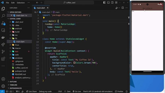 Экспресс-курс Flutter #10 — Импорт и быстрый рефакторинг