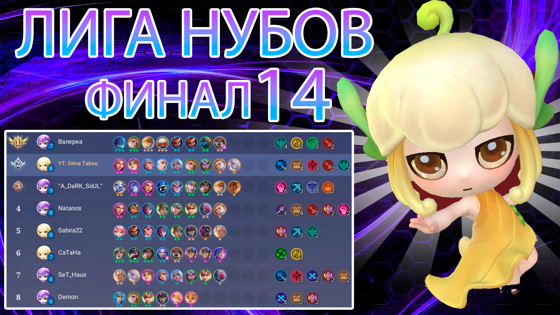 Риа ❤️ Лига Нубов - ФИНАЛ ? Турнир по Магическим Шахматам