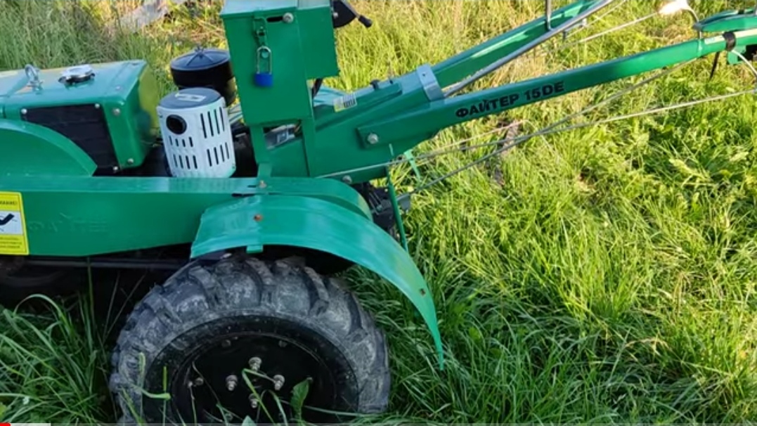 сломалась ручка на мотоблоке, муж починил #the handle on the tillerblock broke, my husband fixed it