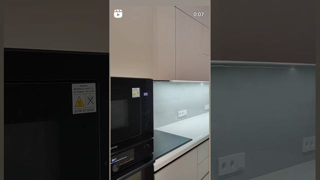 Белая кухня на заказ с ручкой Гола.   Мебель на заказ в Анапе M-STUDIO. #мебель #кухня #kitchen